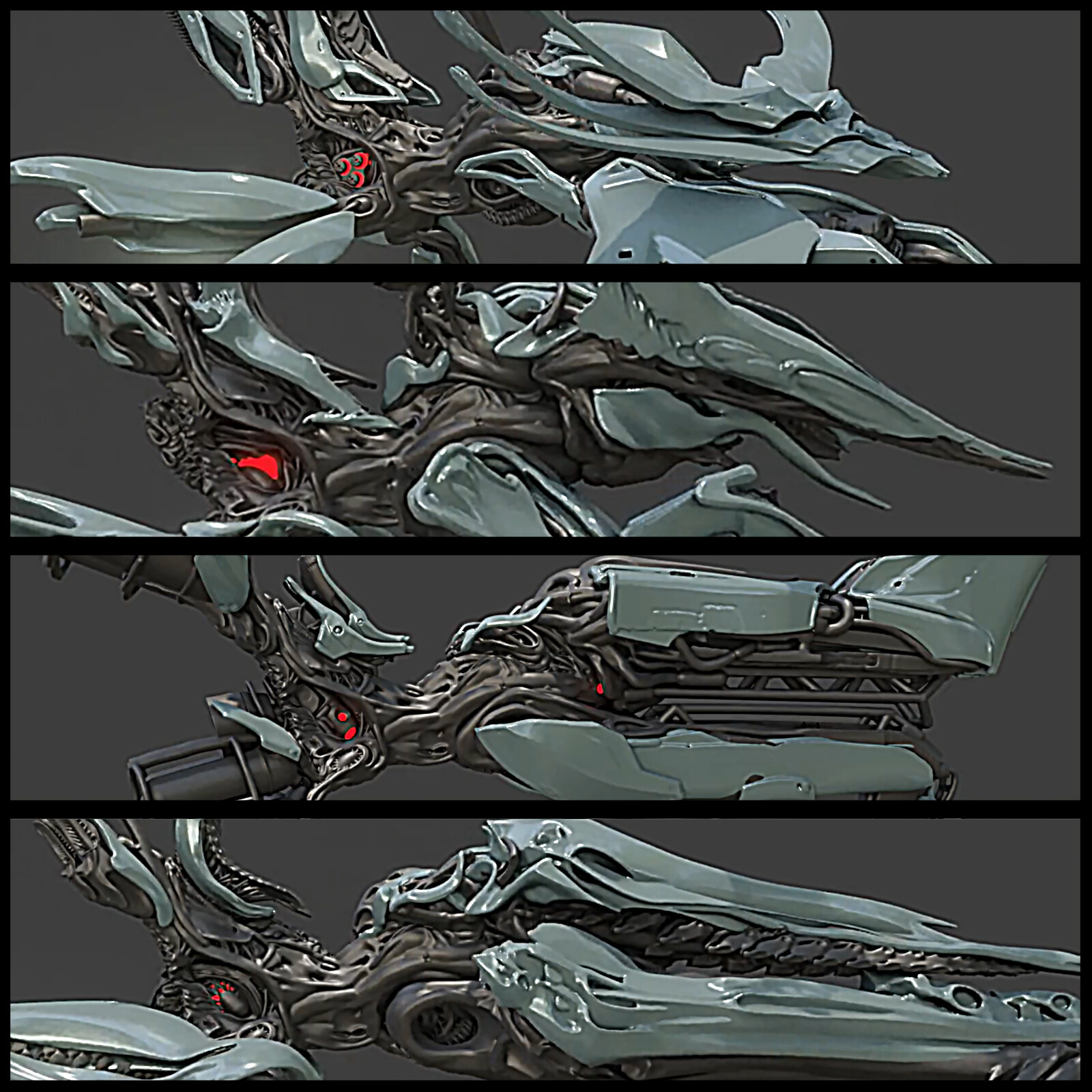 Momo Koshu - Alien Hover Bike