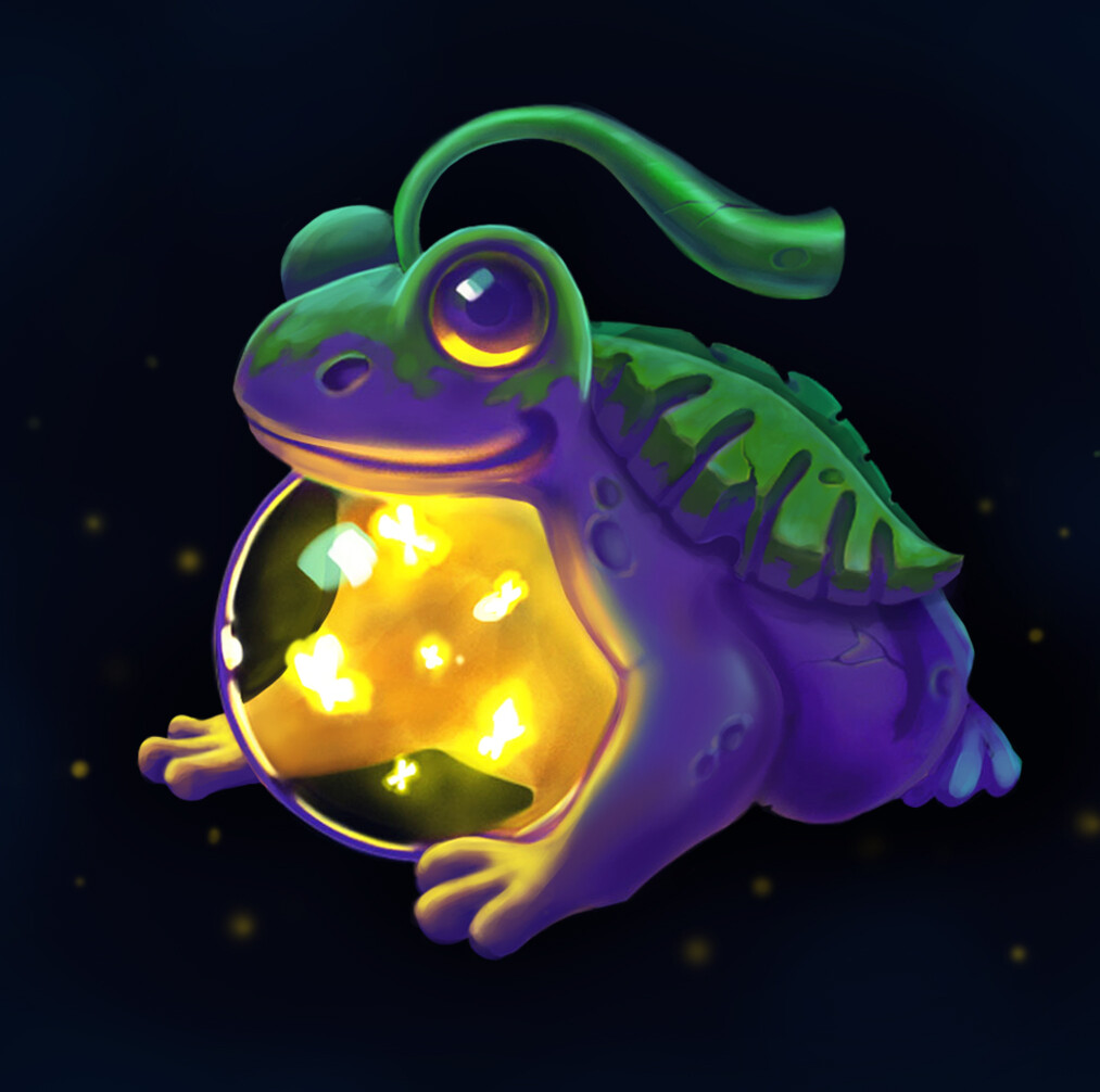 ArtStation - Frog Lantern
