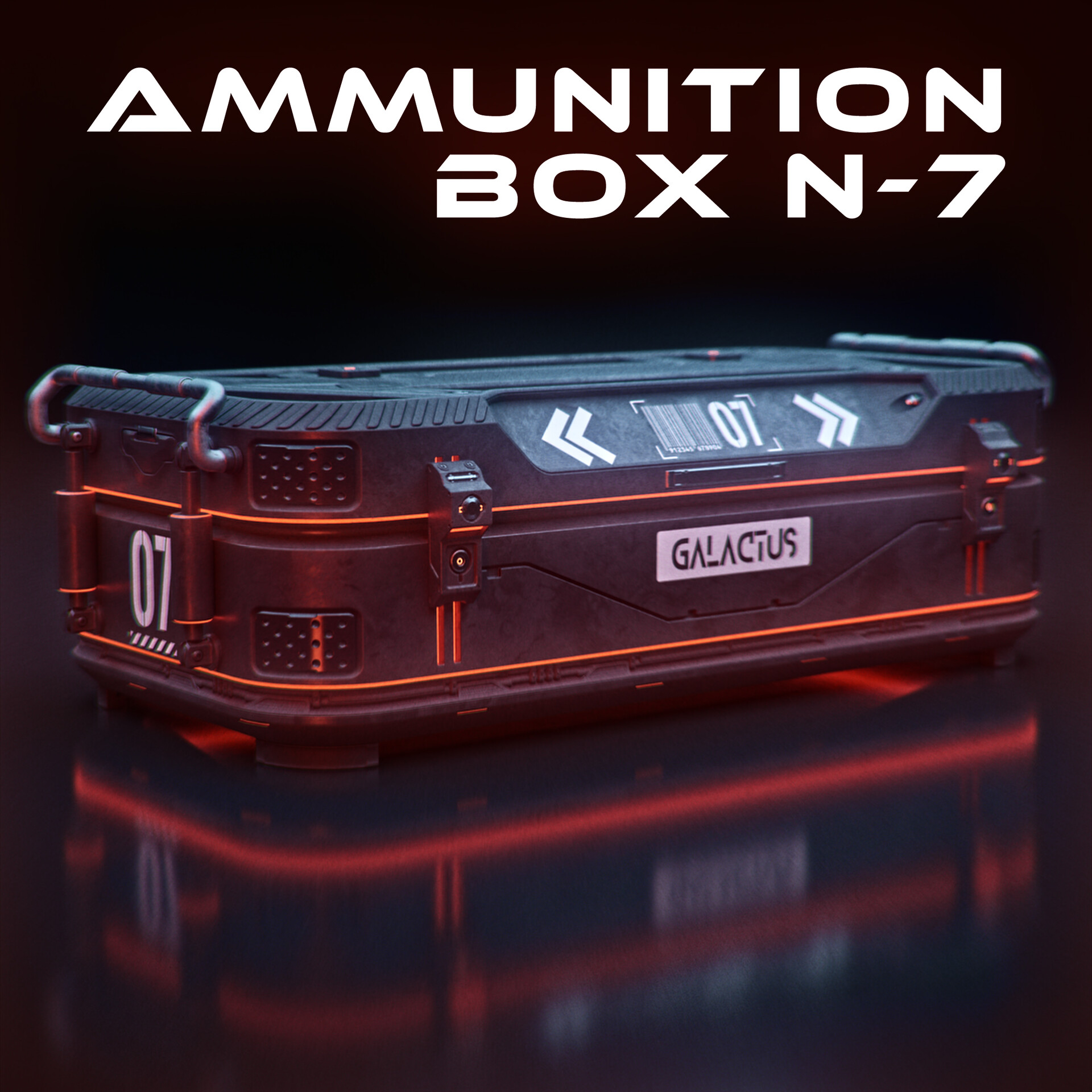 ArtStation - Sci-Fi Military Box