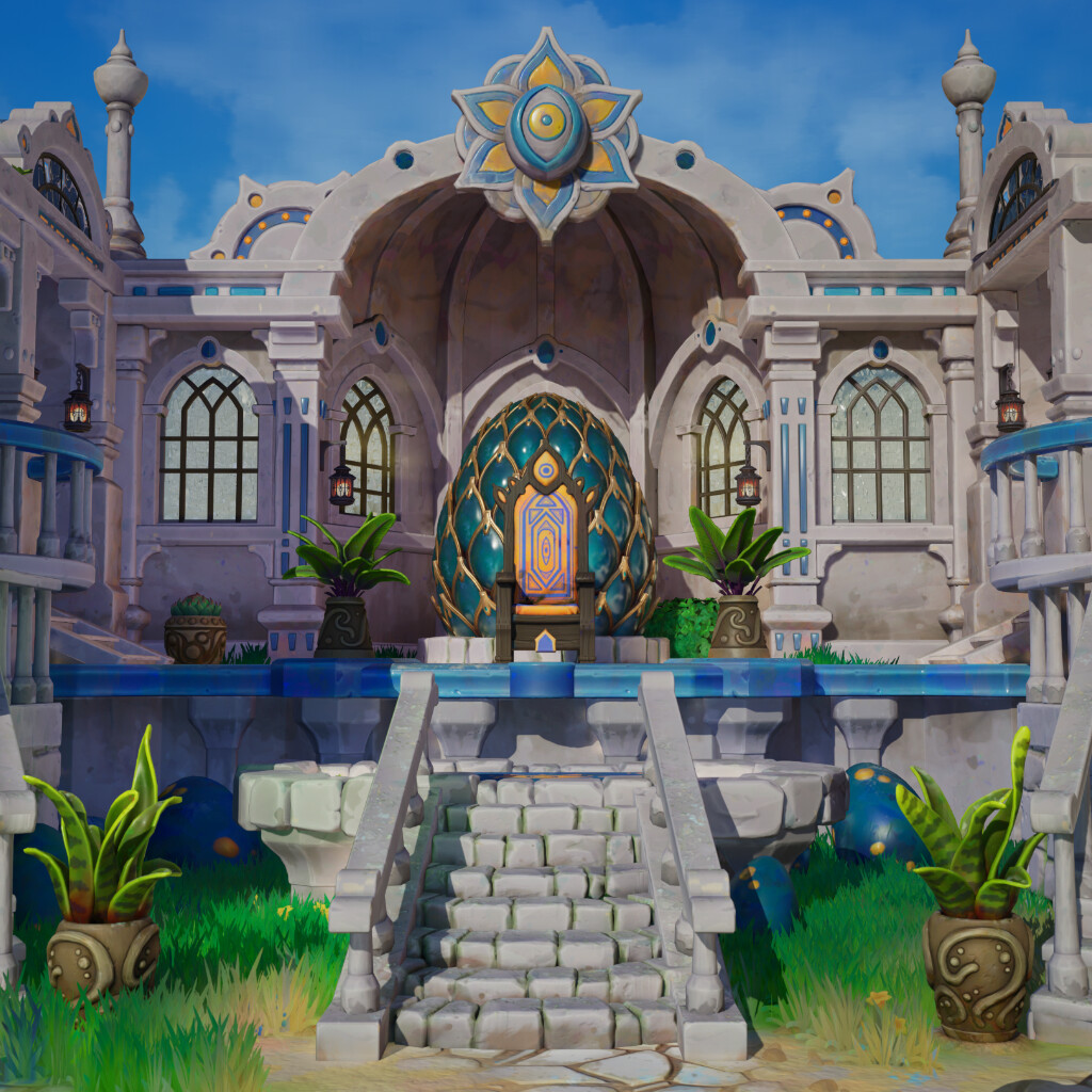 ArtStation - Dragon's Rise: The Forgotten Realm