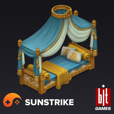 ArtStation - Bedroom environment objects