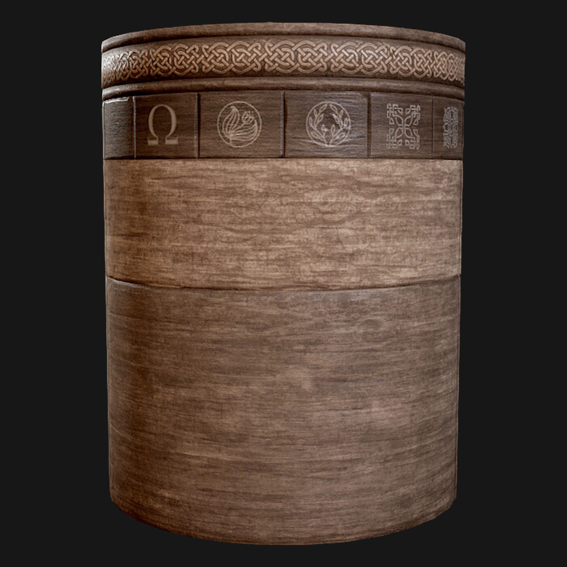 ArtStation - Wooden Trim Sheet