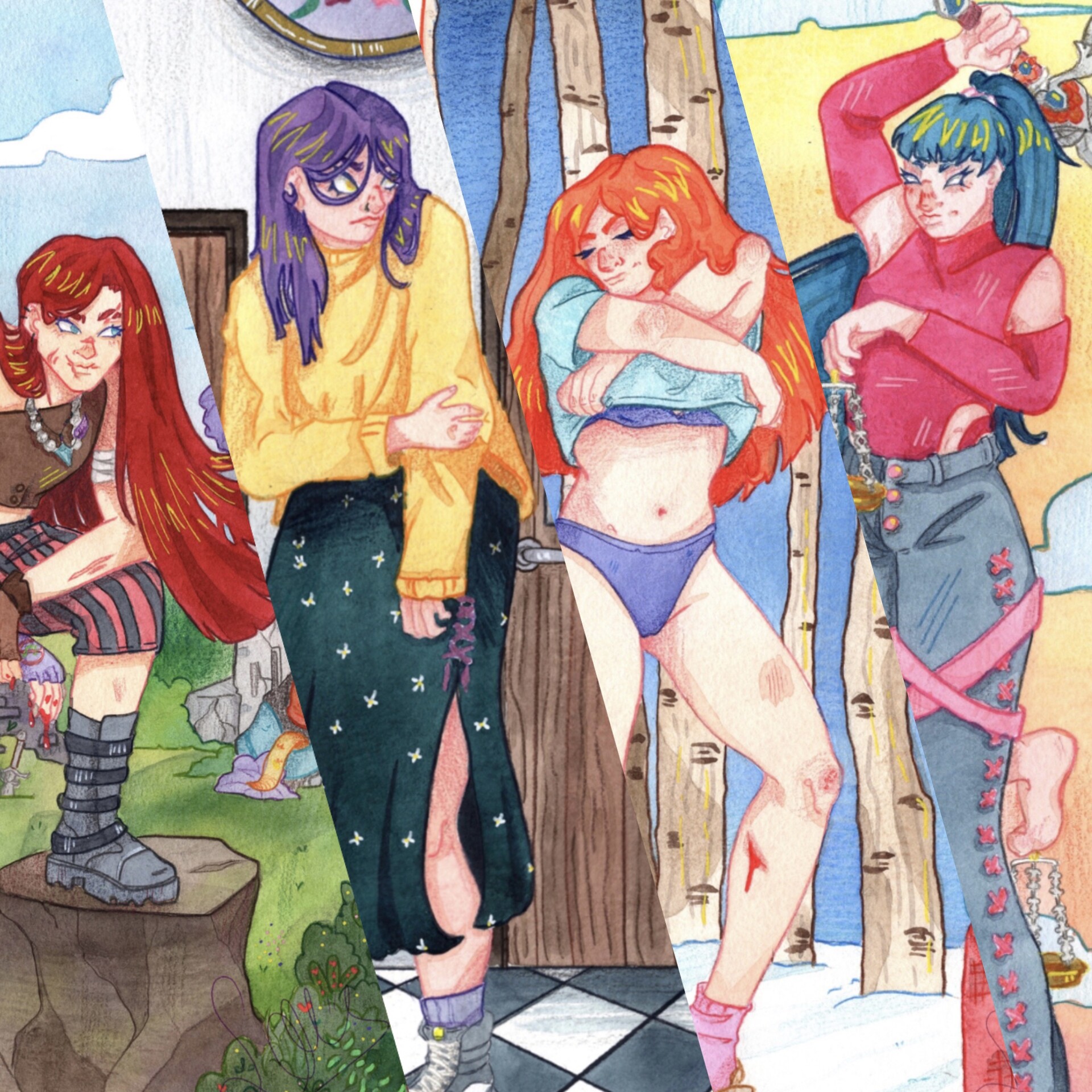 ArtStation - Seven Virtues