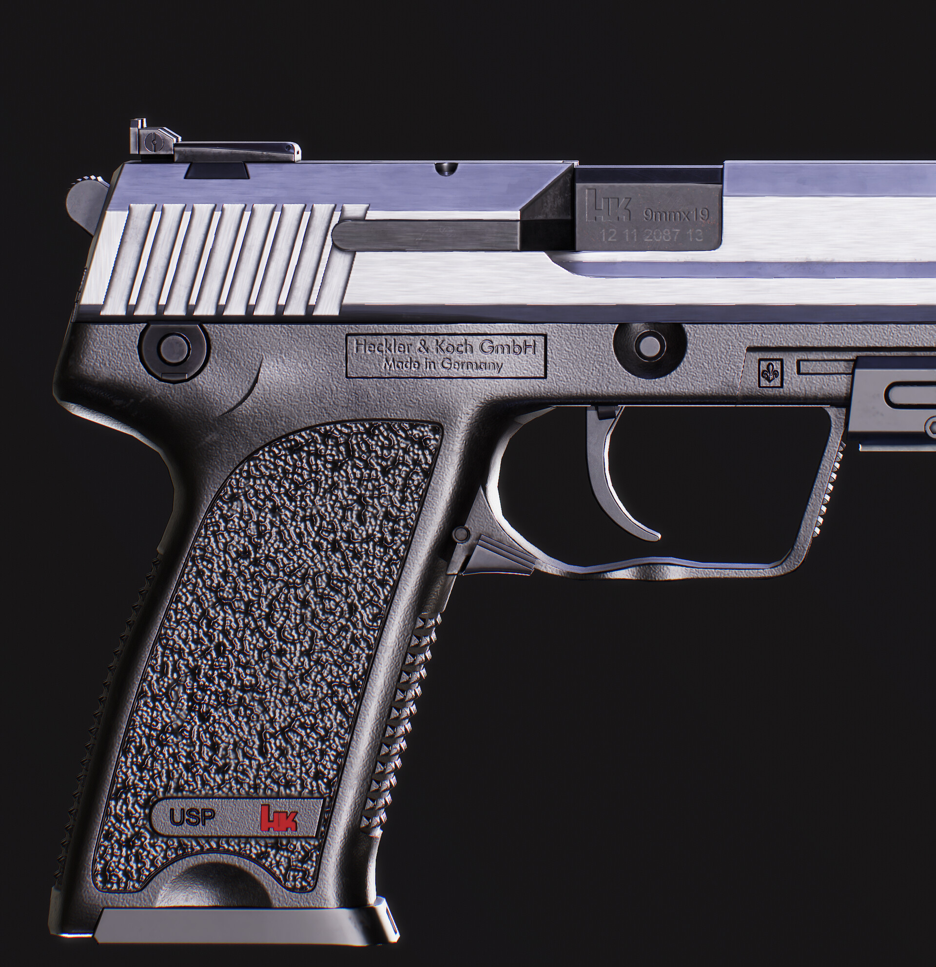 ArtStation - USP Match [Half Life 2]