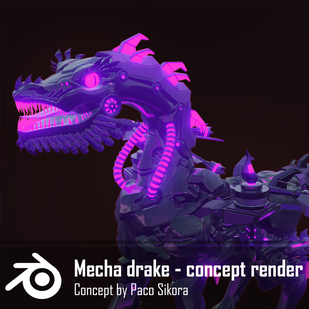 ArtStation - Mecha Drake