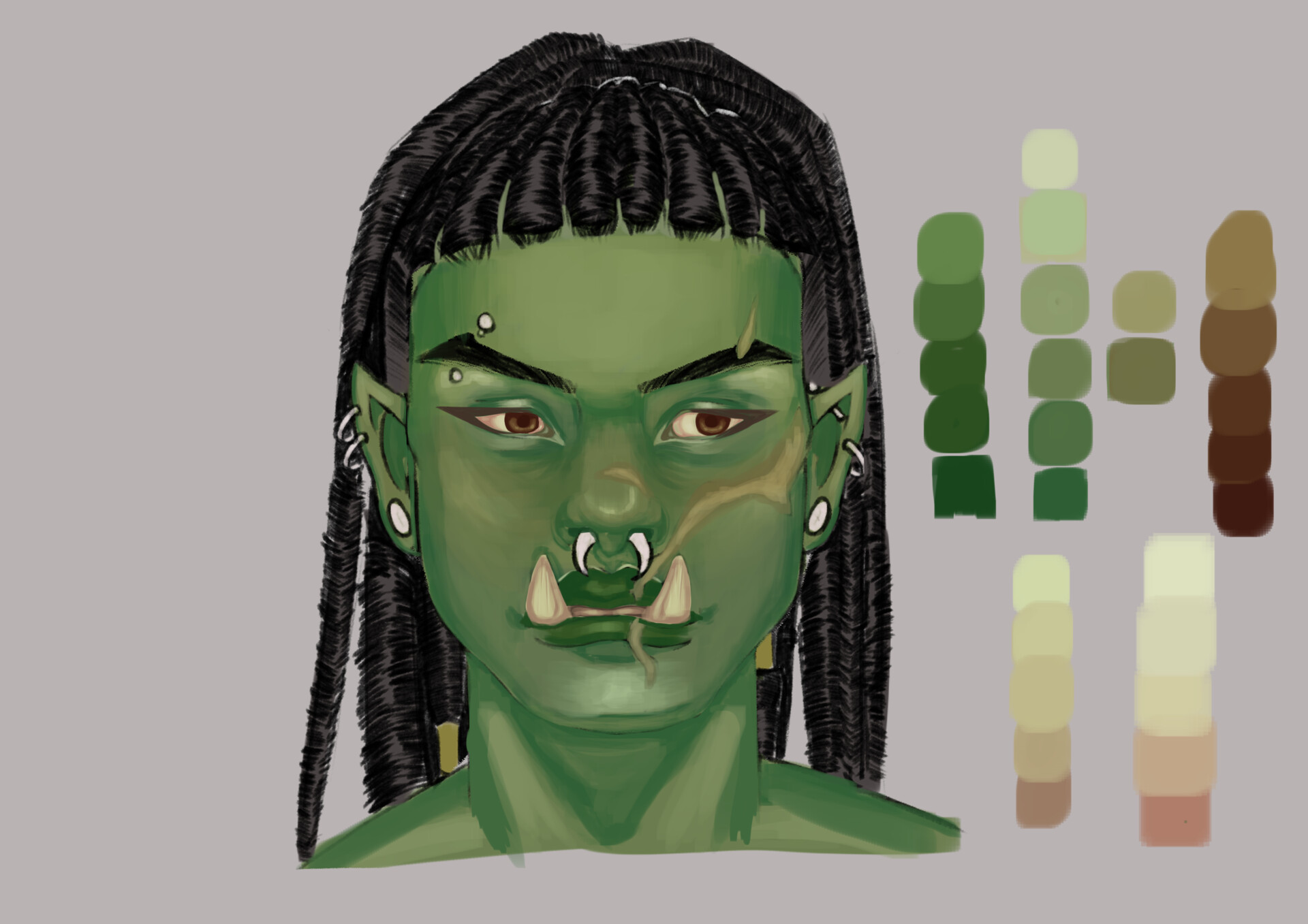 ArtStation - Dnd Character Design - Carol