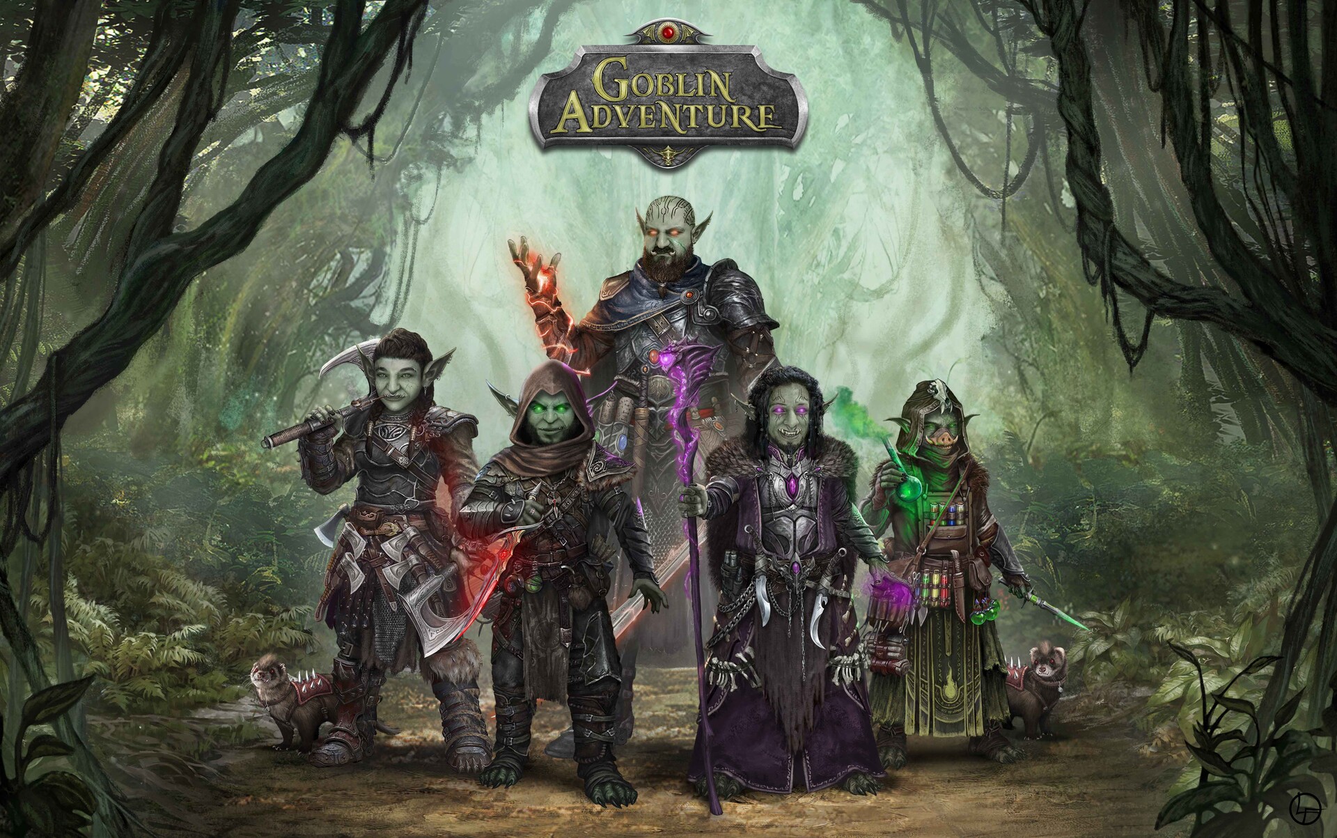 ArtStation - Goblin adventure