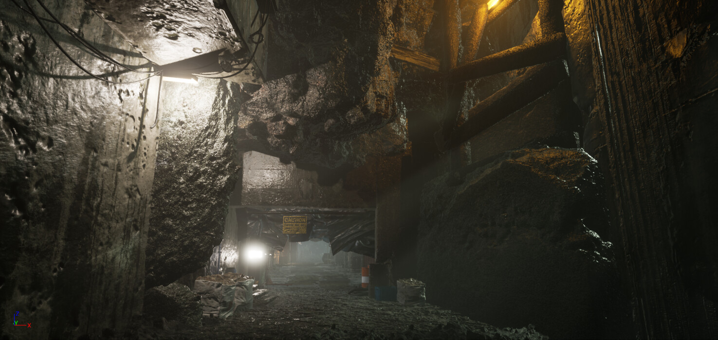 ArtStation - Haunted Mining Site - Environment