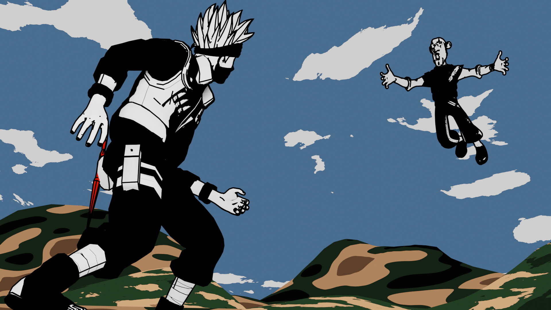 ArtStation - A bit of Animation- Fight