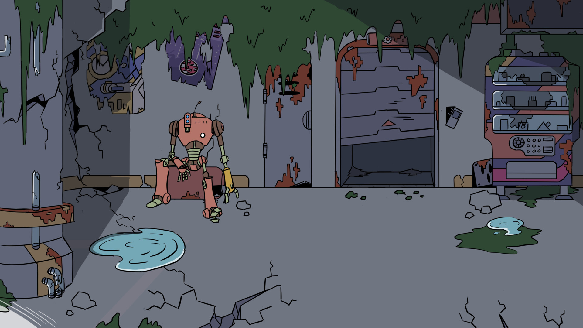 ArtStation - Final year animation film 2022 (Time, Mould and Rust)