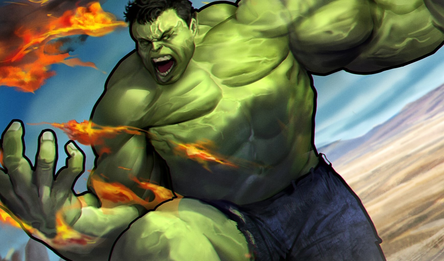 ArtStation - Hulk Smash!