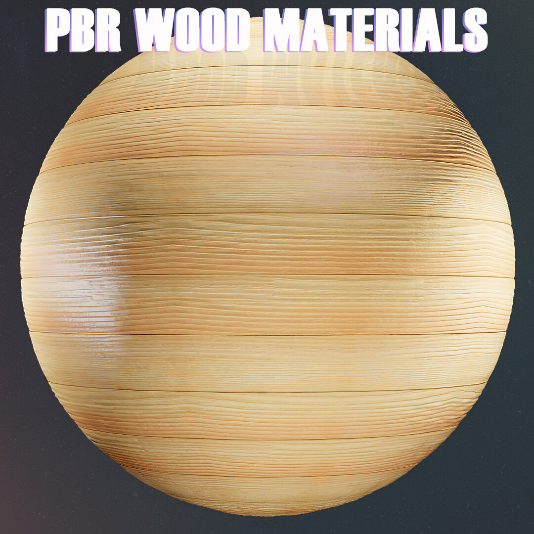 ArtStation - PBR Wood Materials For Blender (Cycles, Eevee)