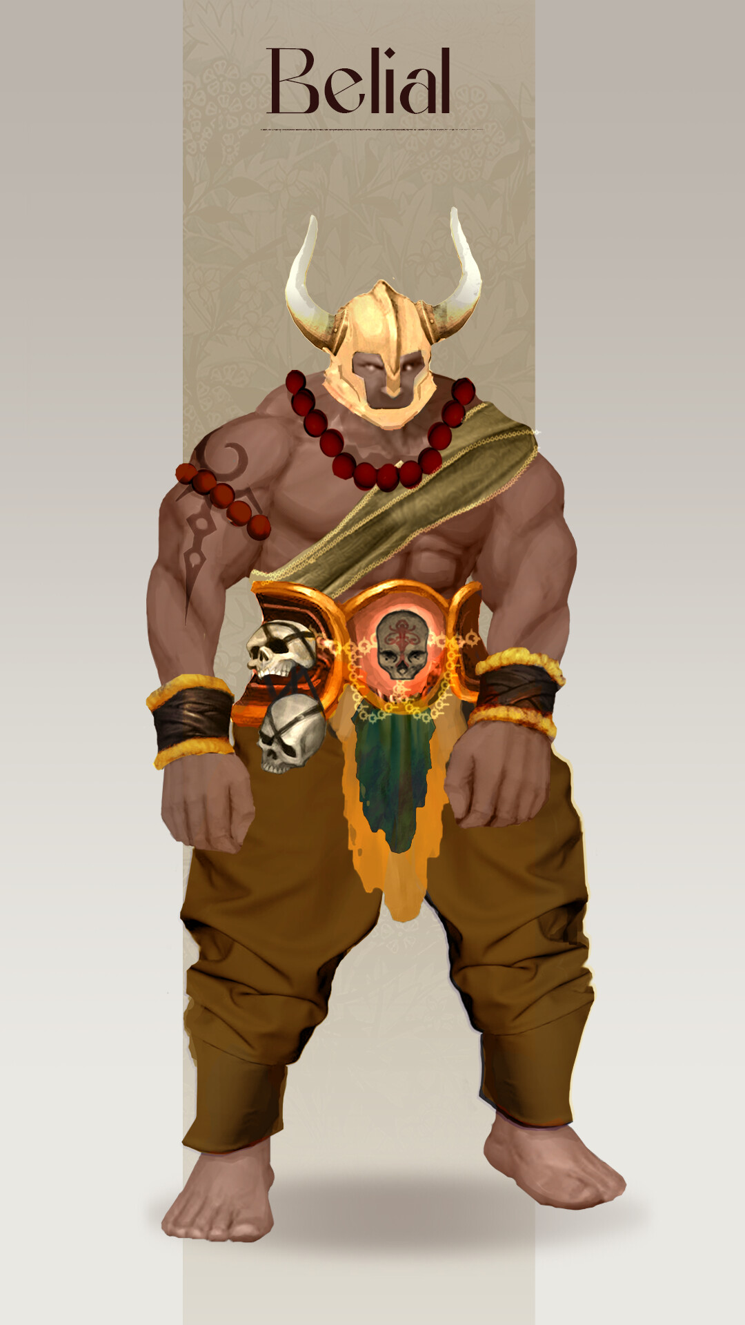 ArtStation - Character Design - Belial