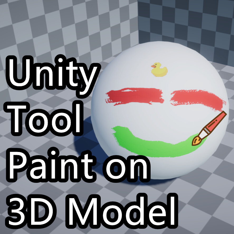 ArtStation - Unity Tool - Paint On 3D Model - Downloadable