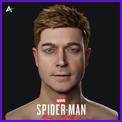 ArtStation - Simon Krieger Hair - Spiderman Miles Morales