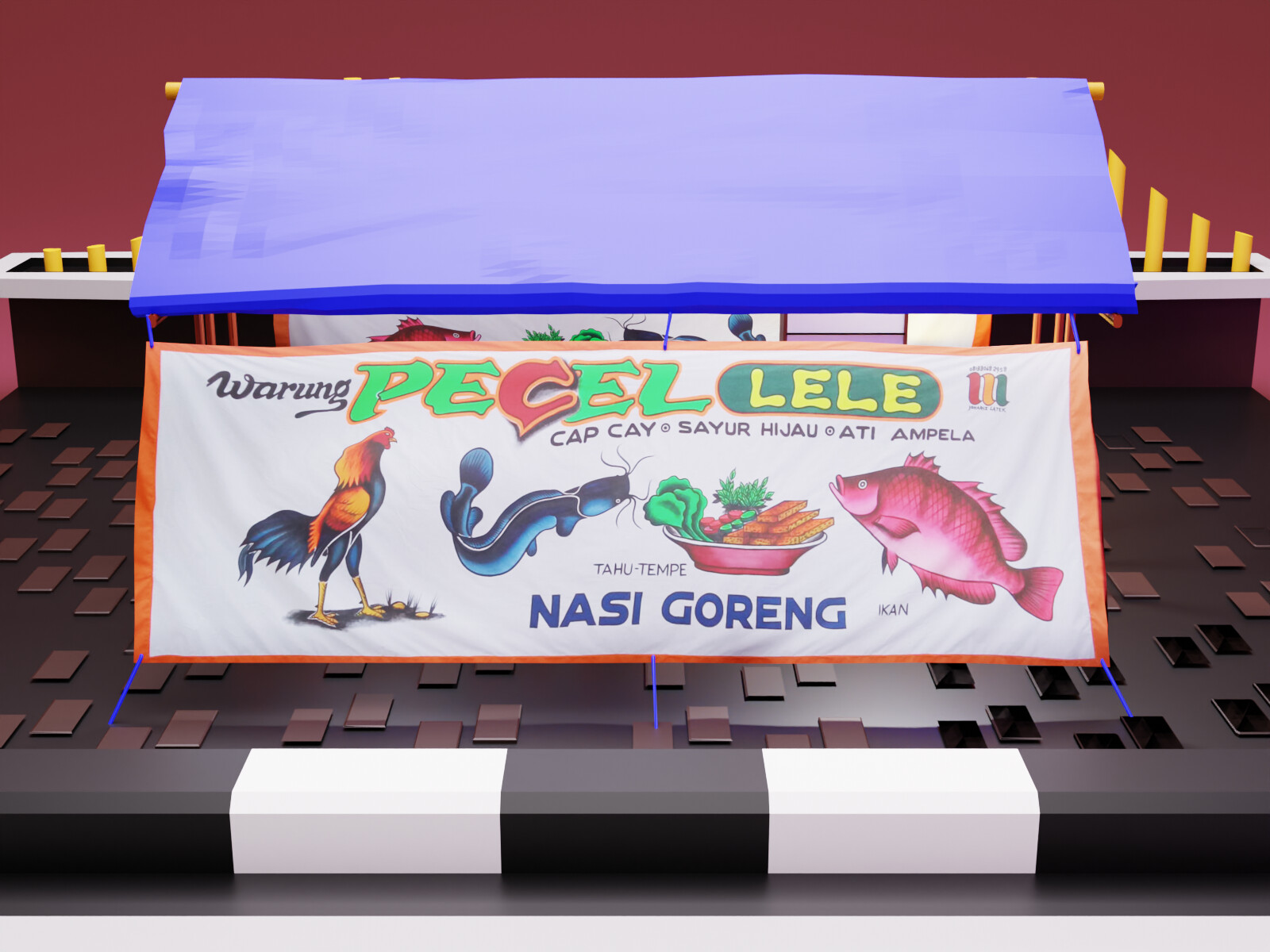 ArtStation - Pecel Lele shop