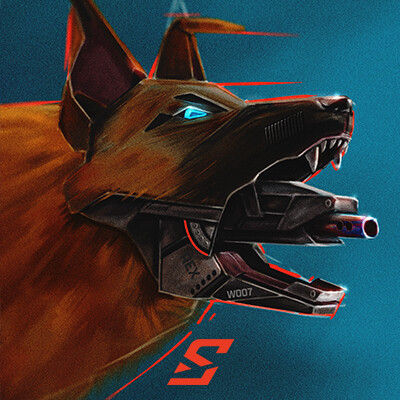 ArtStation - Dog Mech