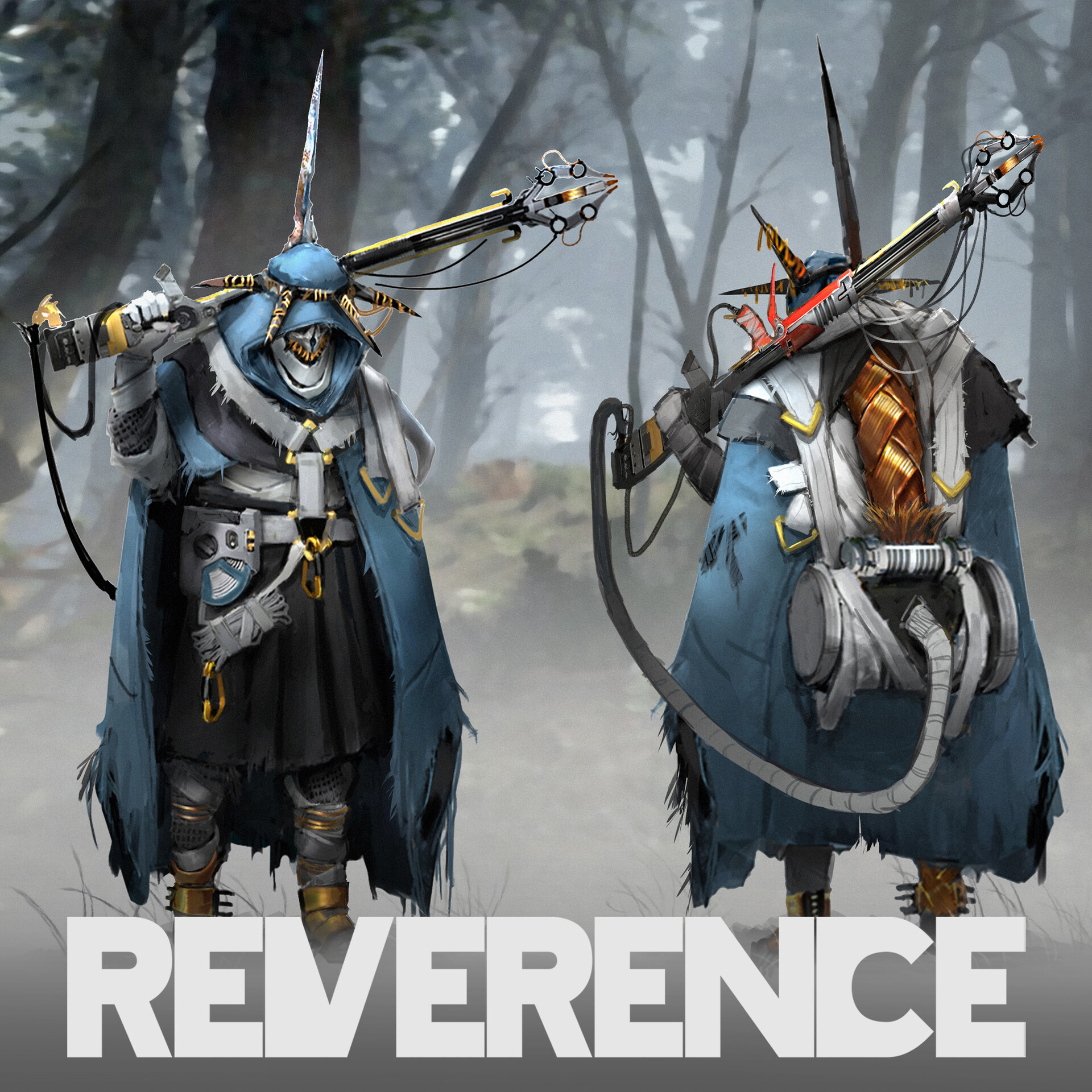 Jason Tam - Reverence - The Conduit Character Design
