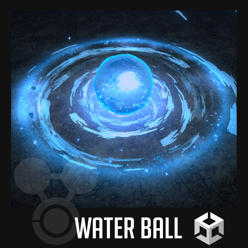 ArtStation - Stylised Water Ball - VFX