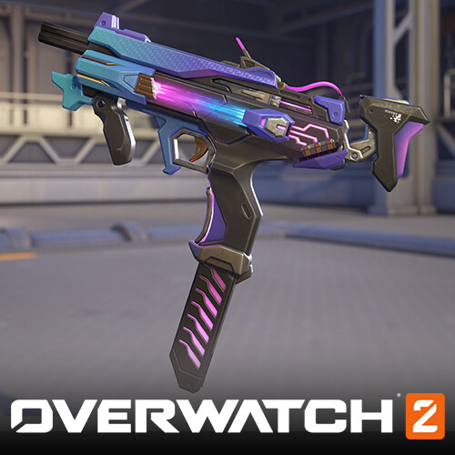 ArtStation - Sombra base weapon for Overwatch 2