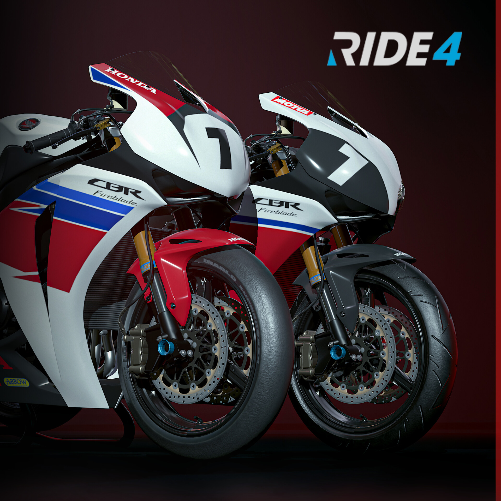 ArtStation - RIDE 4 - HONDA CBR Fireblade 2008 Modified