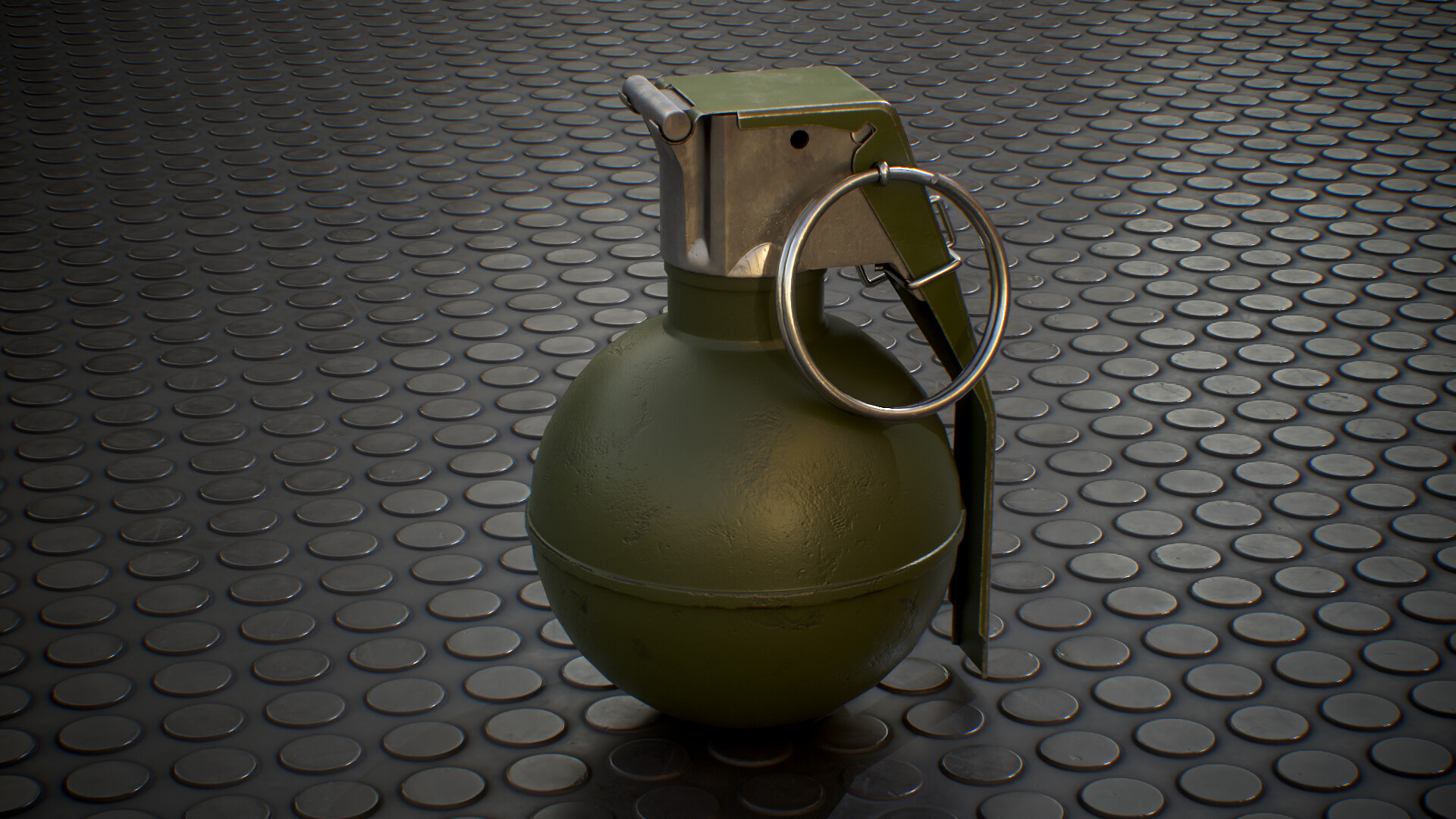 ArtStation - M67 Hand Grenade (Game-ready Model)