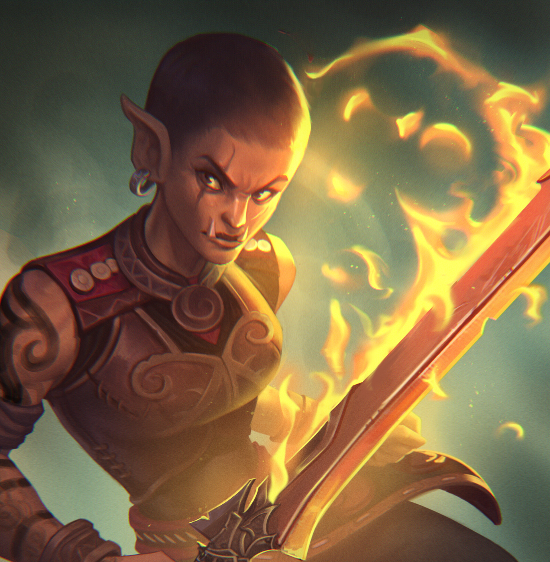 ArtStation - Female Orc.