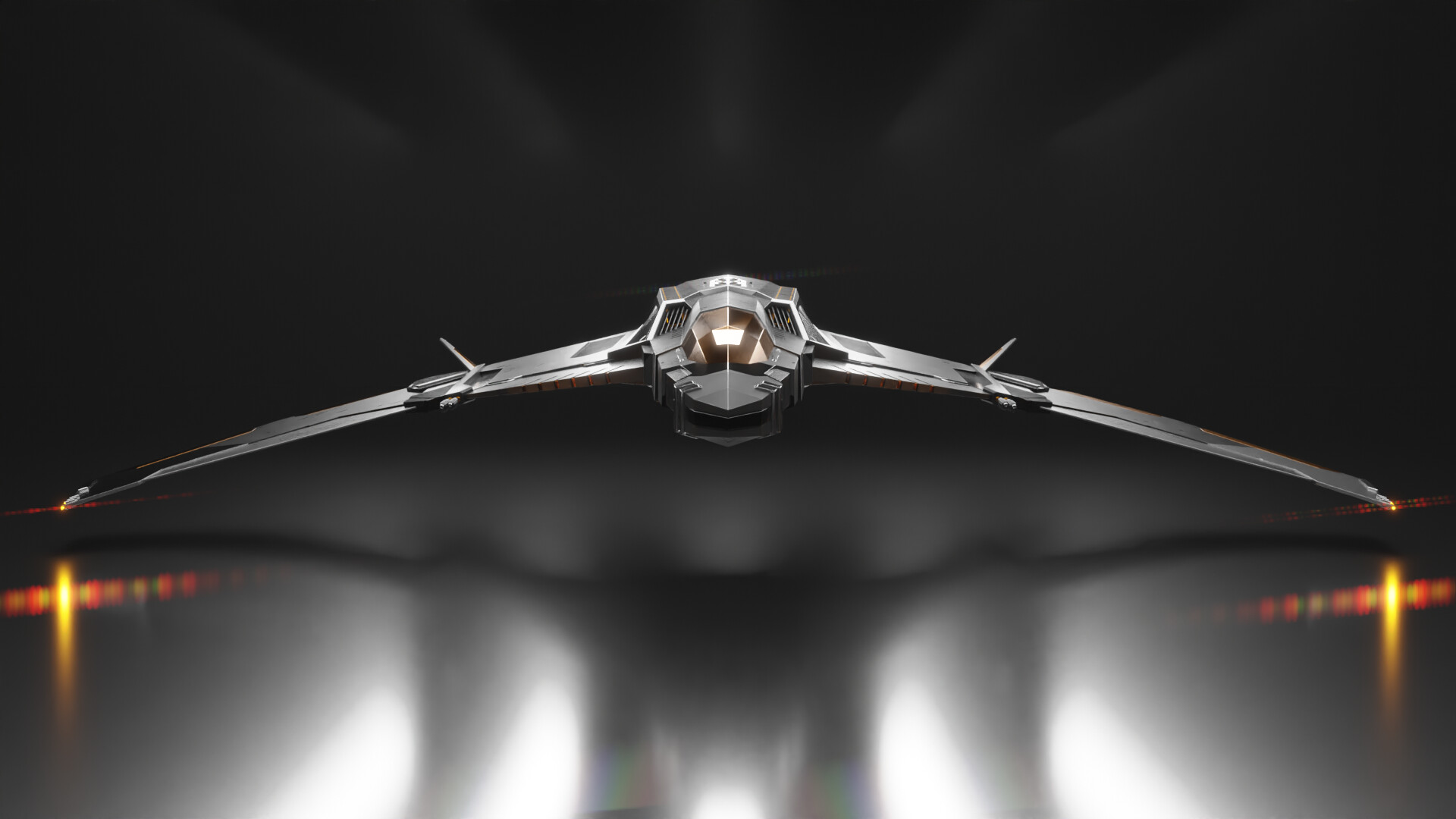 ArtStation - F-13 Eclipse (Sci-Fi Corvette)