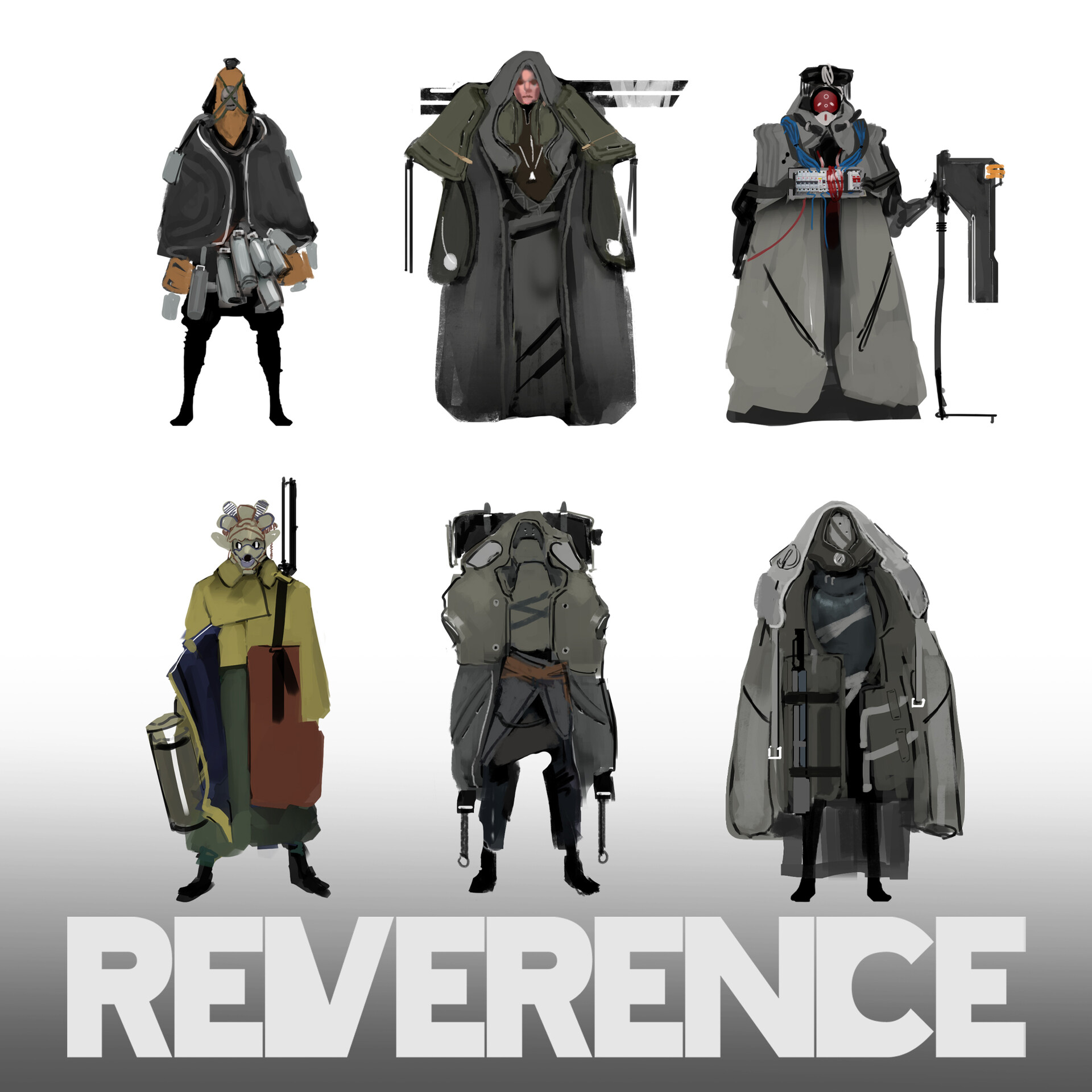 ArtStation - Reverence - Character Development