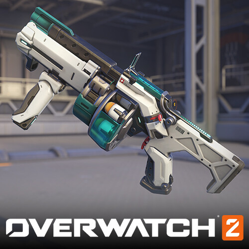 ArtStation - Baptiste base weapon for Overwatch 2