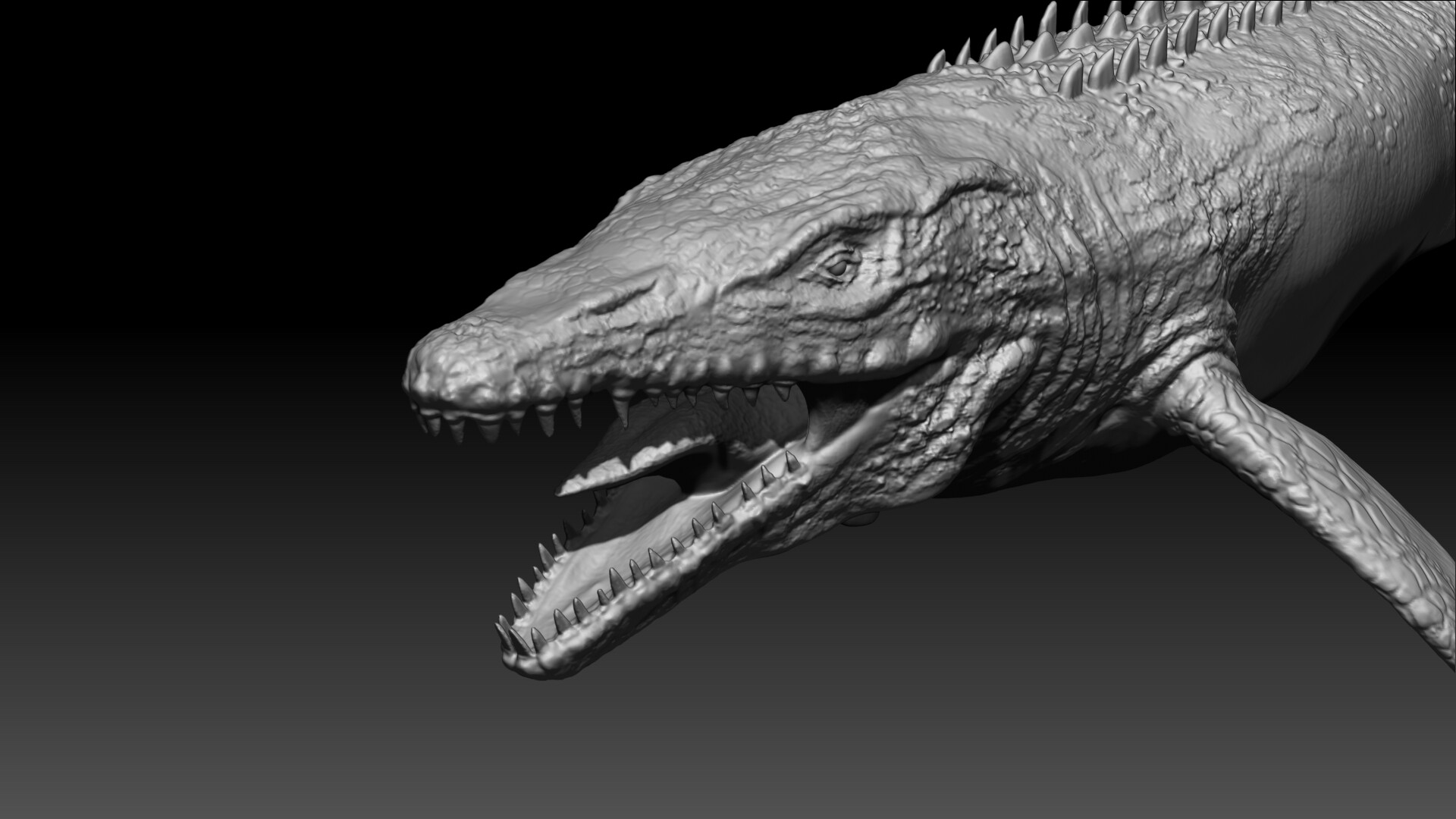 ArtStation - Mosasaurus