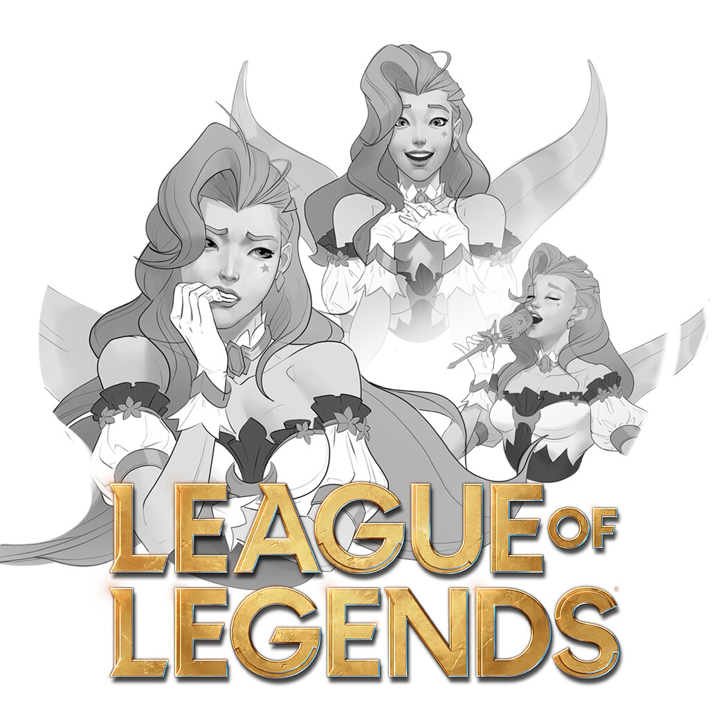 ArtStation - League of Legends Champion - Seraphine expression