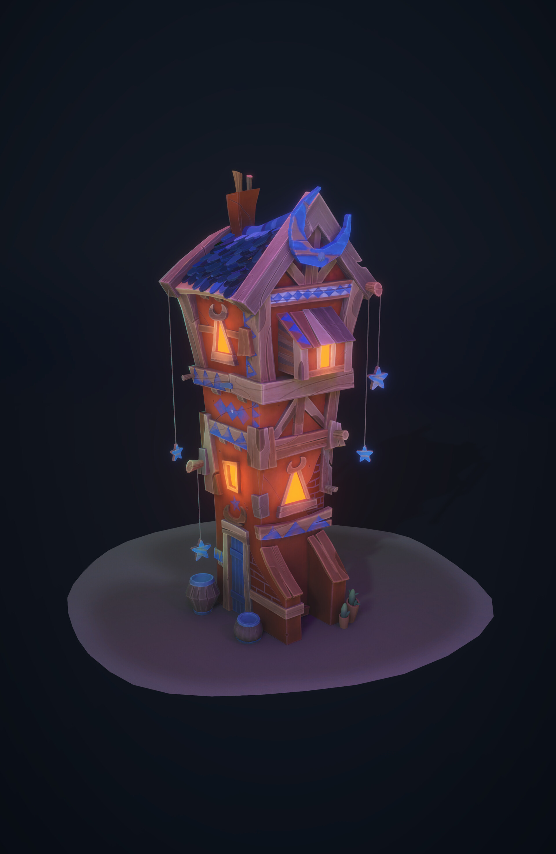 ArtStation - Moon_house