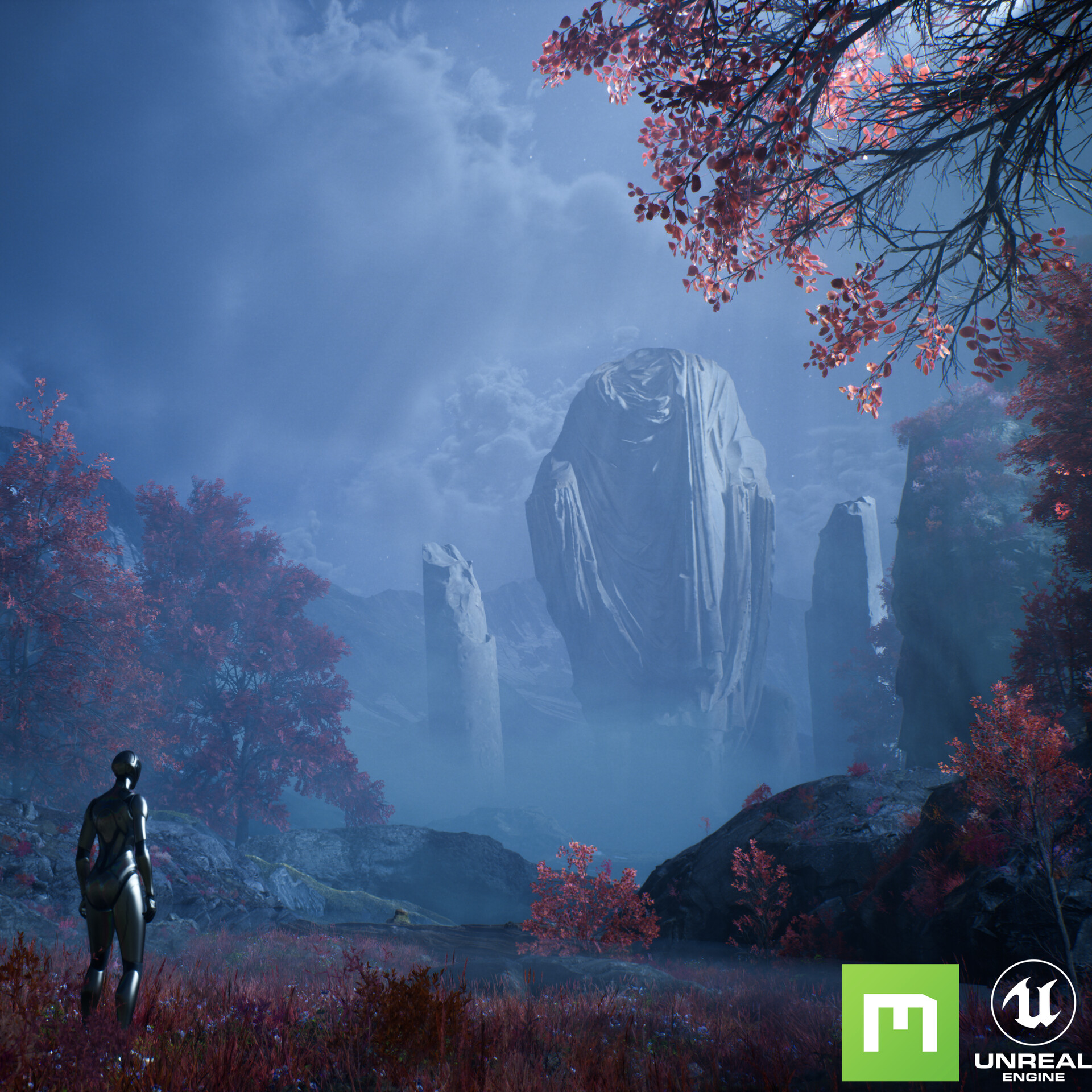 ArtStation - UE5 Lighting Study - Ruins