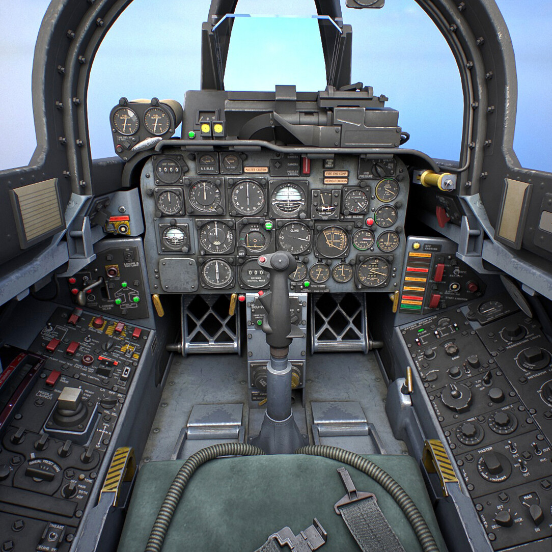 ArtStation - North American F-100 Super Sabre