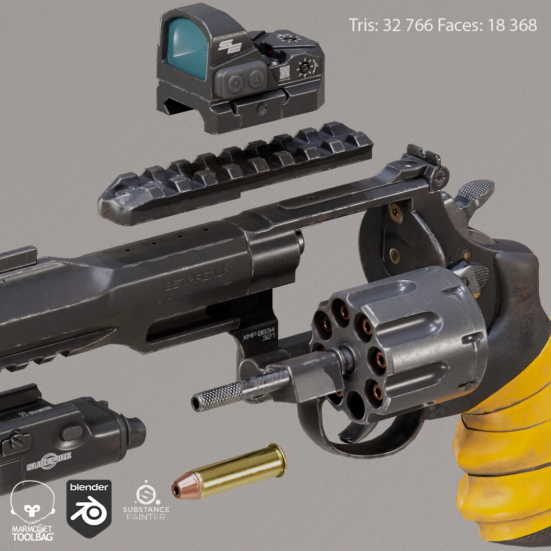 ArtStation - 357 Magnum