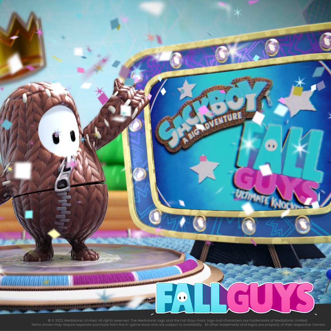 ArtStation - Sackboy x Fall guys - Animation