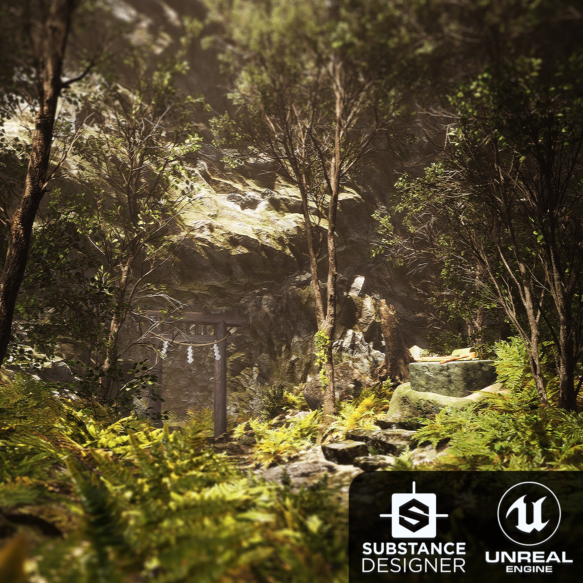 ArtStation - Cave - Unreal 4 (breakdown)