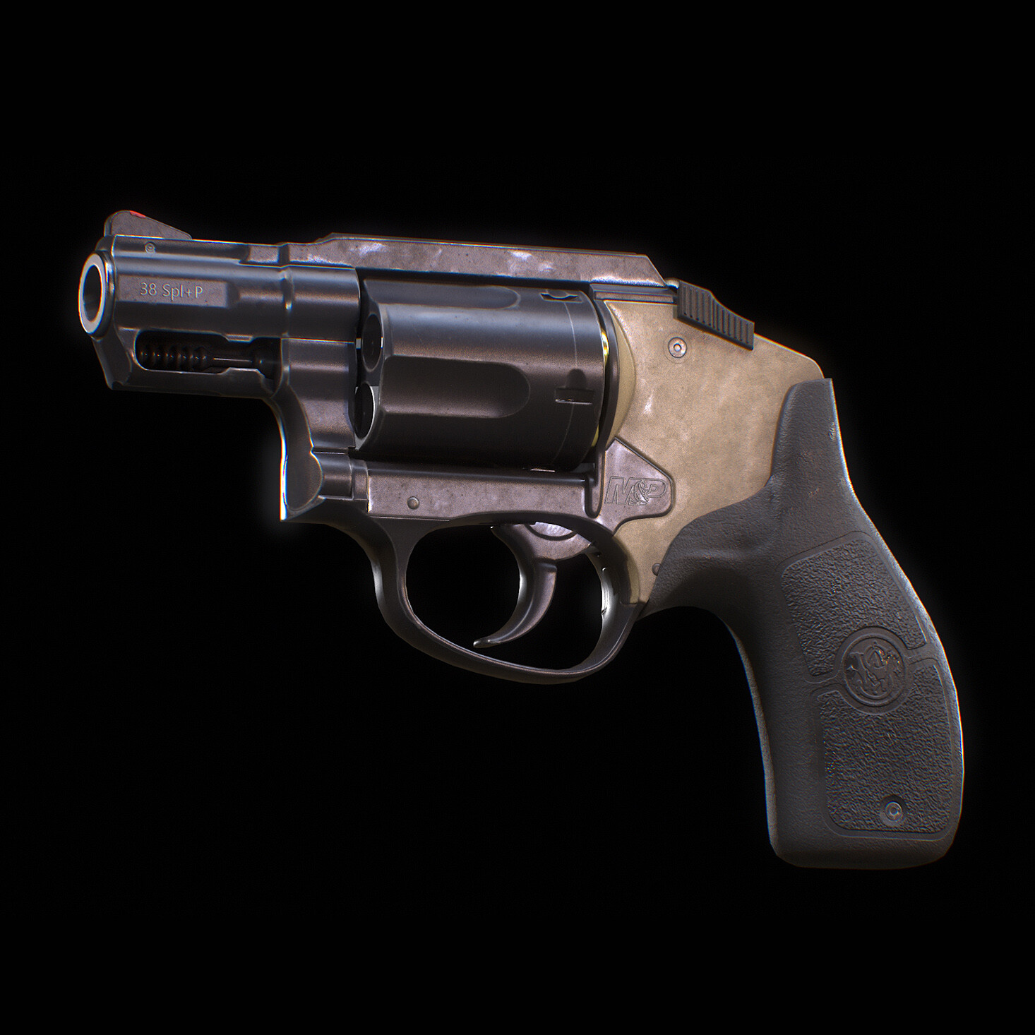 ArtStation - Revolver Smith & Wesson M&P Bodyguard 38
