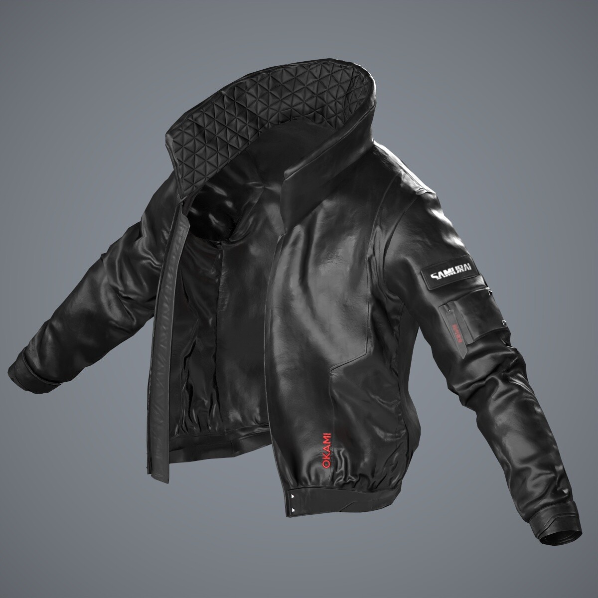 ArtStation - Leather Jacket