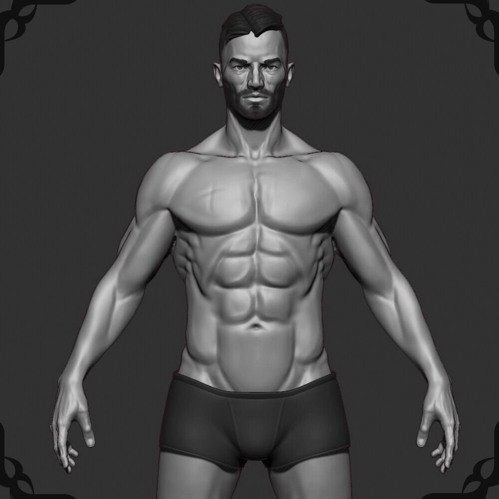 ArtStation - Male Anatomy