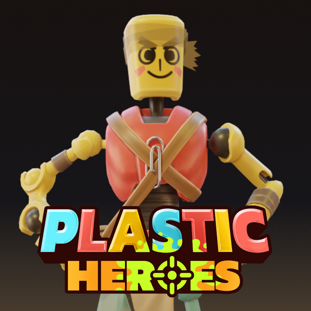 ArtStation - Plastic Heroes - Proto Character Model