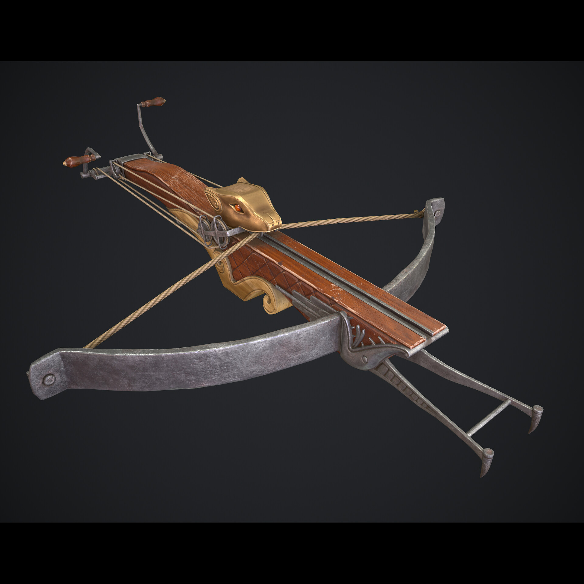 ArtStation - The Dragon-Killing Crossbow