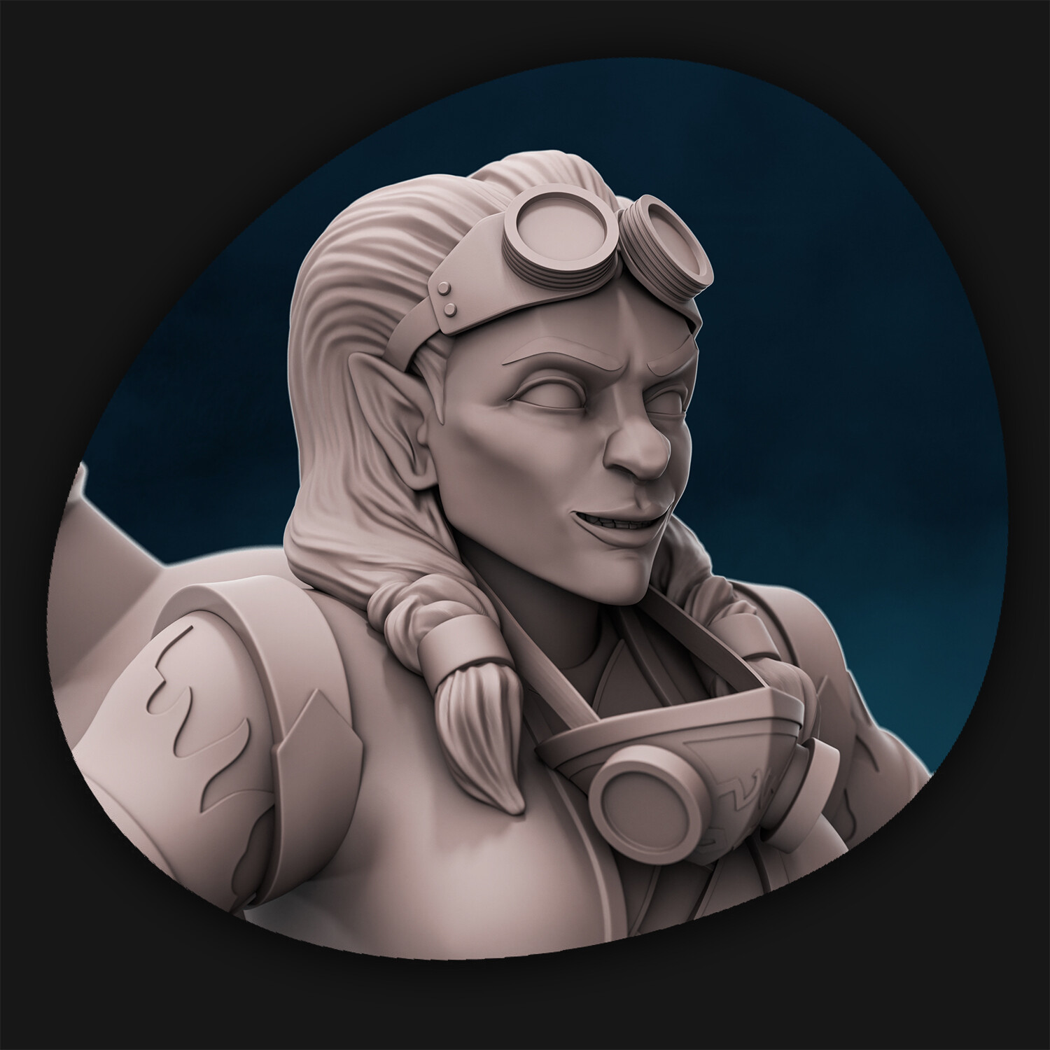 ArtStation - Dwarf alchemist Clayrender