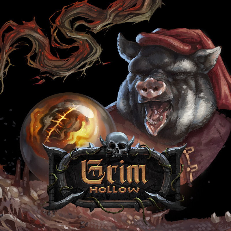 ArtStation - Grim Hollow Props and Portraits