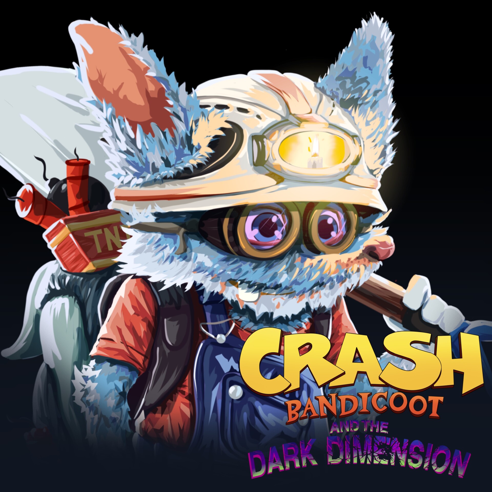 ArtStation - Crash Bandicoot and the Dark Dimension: Digby Bandicoot
