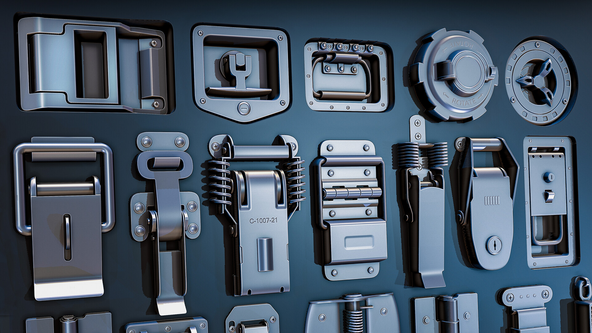 ArtStation - Useful HardSurface Alphas