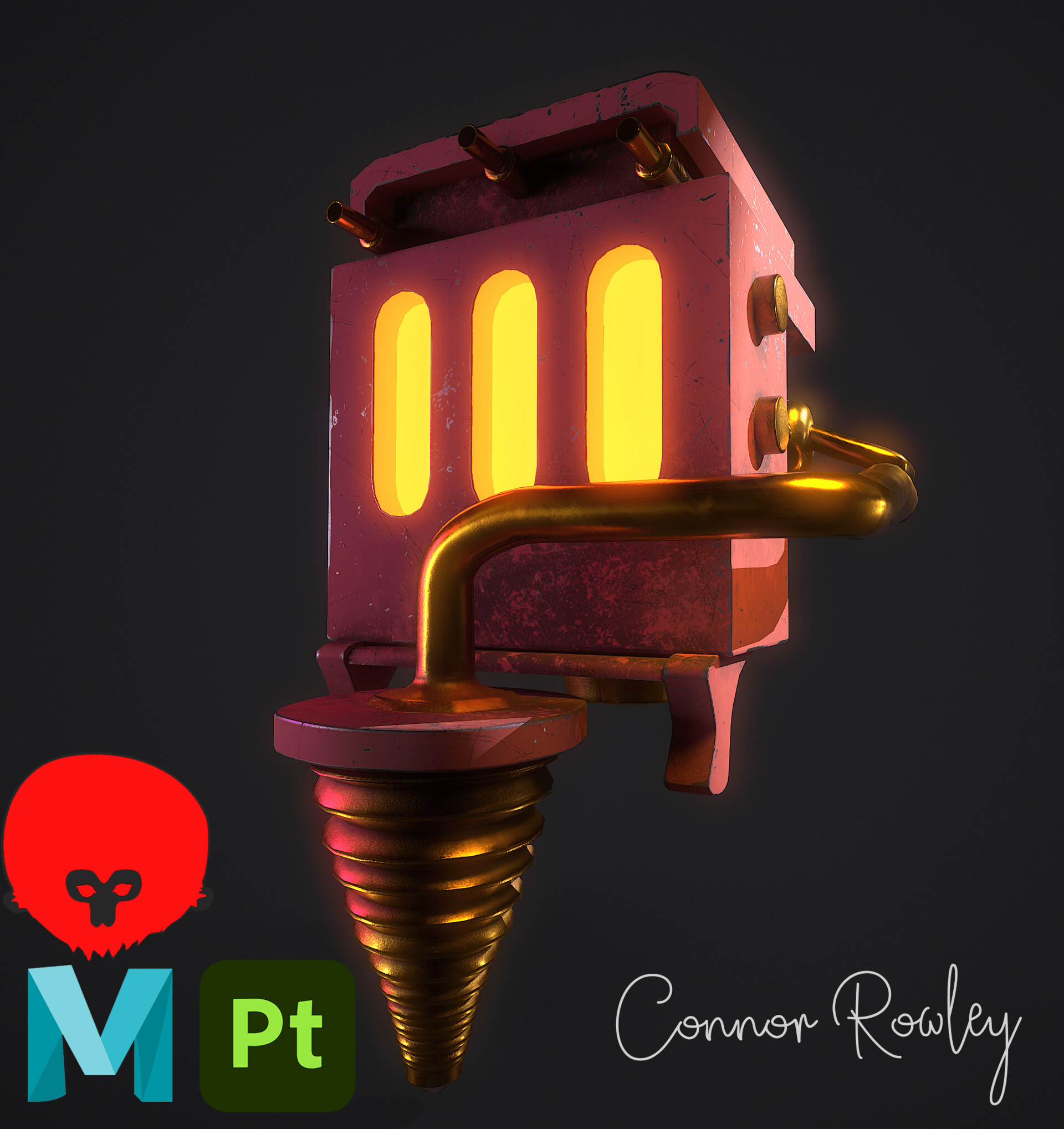 ArtStation - Steampunk-Style Drone