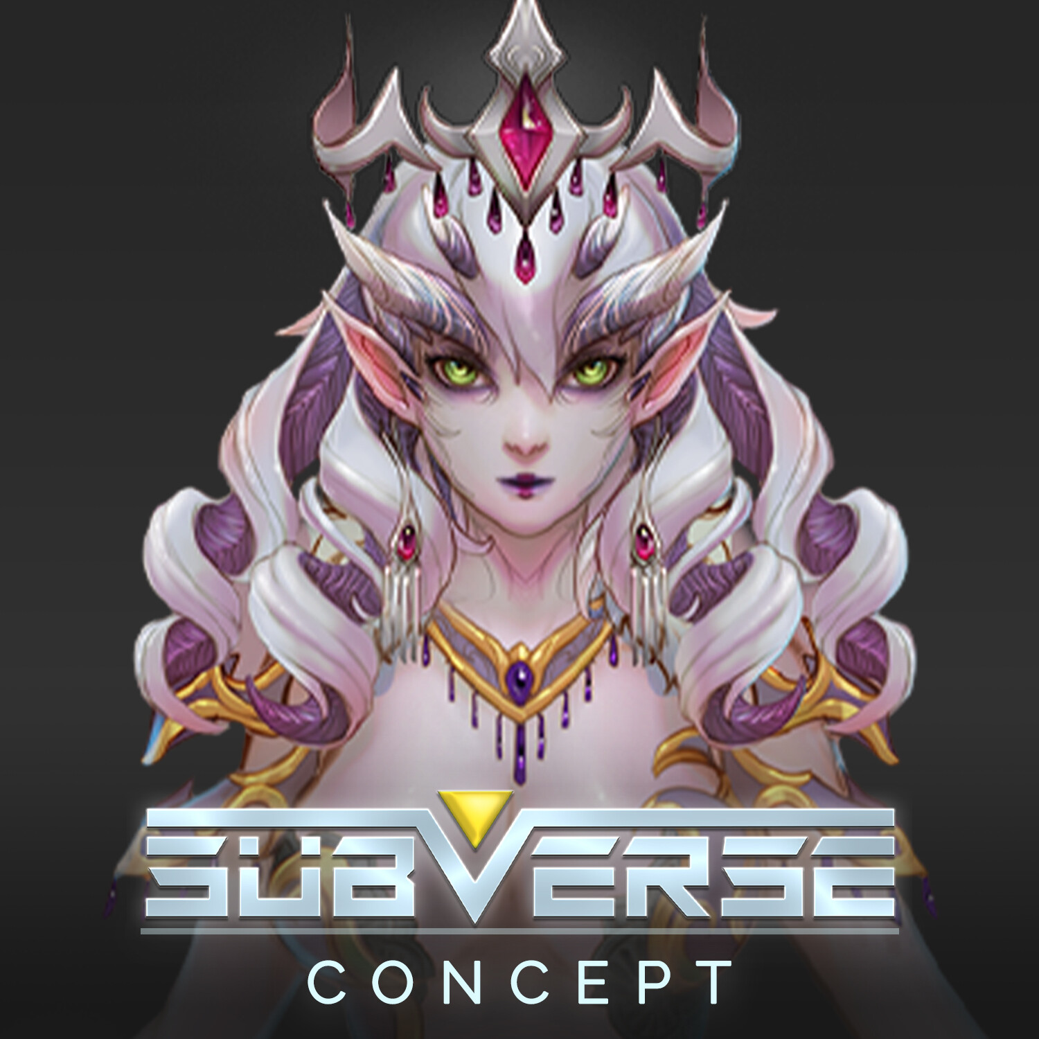 ArtStation - Subverse - Empress Celestina Concept