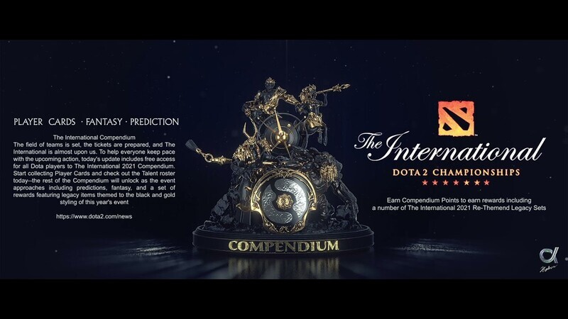 ArtStation - Dota 2 The International 2021